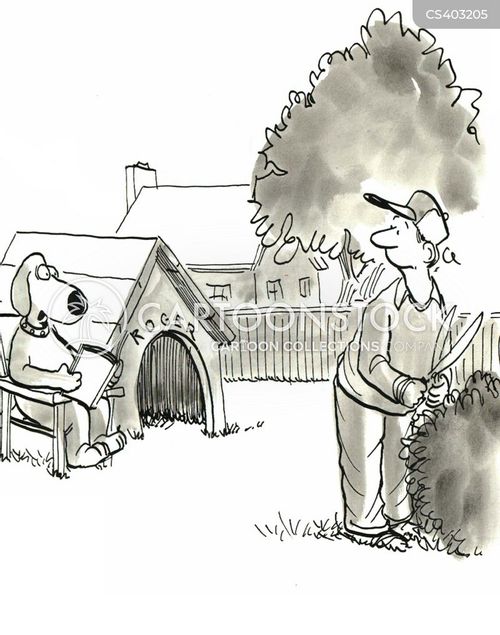 Yard Work Cartoons and Comics - funny pictures from CartoonStock