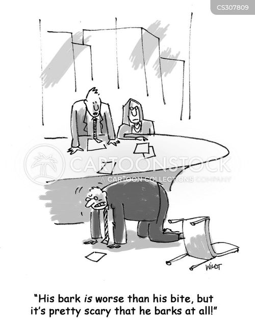 Bark Is Worse Than His Bite Cartoons and Comics - funny pictures from ...