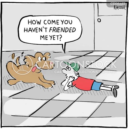 Befriending Cartoons and Comics - funny pictures from CartoonStock