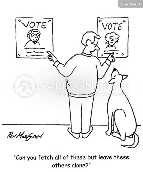 Standing Vote Cartoons and Comics - funny pictures from CartoonStock