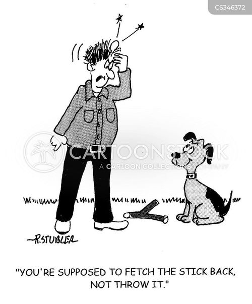 Pup Training Cartoons and Comics - funny pictures from CartoonStock
