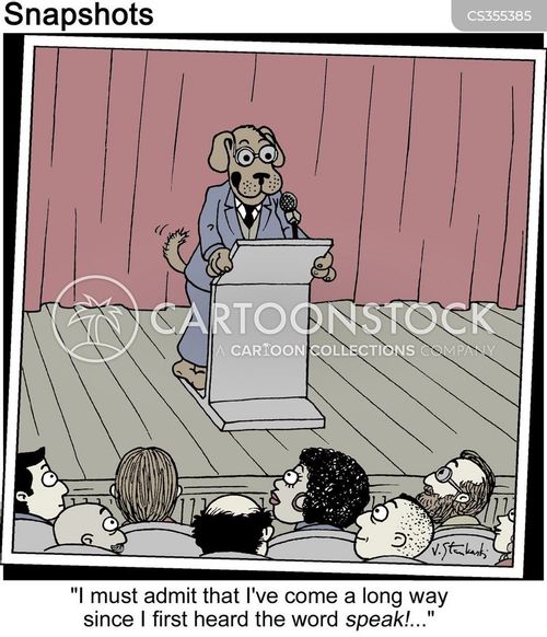 Speaking Cartoons and Comics - funny pictures from CartoonStock