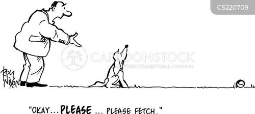 Throwing Sticks Cartoons and Comics - funny pictures from CartoonStock