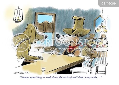 Saloon Cartoons and Comics - funny pictures from CartoonStock