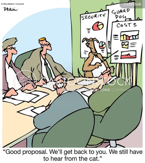 Proposal Cartoons and Comics - funny pictures from CartoonStock