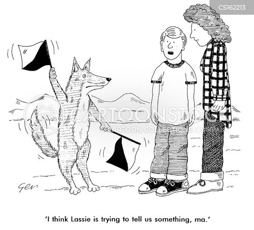 Semaphore Cartoons and Comics - funny pictures from CartoonStock