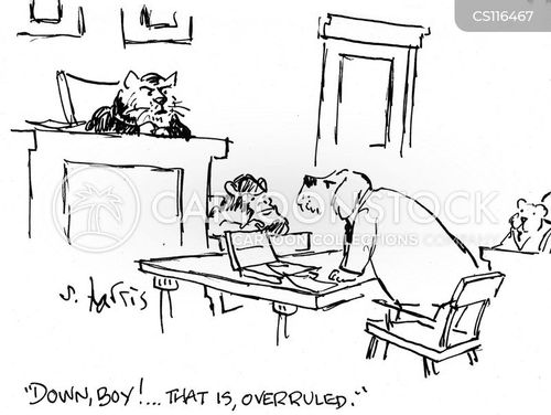 Overruled Cartoons and Comics - funny pictures from CartoonStock