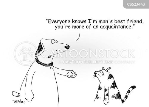 Cats And Dogs Cartoons and Comics - funny pictures from CartoonStock