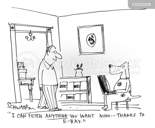 Ebayer Cartoons and Comics - funny pictures from CartoonStock