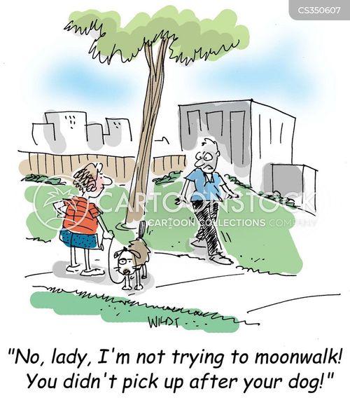 Moonwalk Cartoons and Comics - funny pictures from CartoonStock