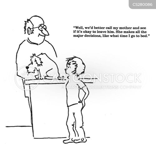 Parental Vetting Cartoons and Comics - funny pictures from CartoonStock