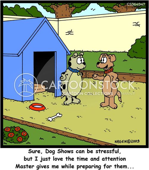 Dog Show Cartoons and Comics - funny pictures from CartoonStock