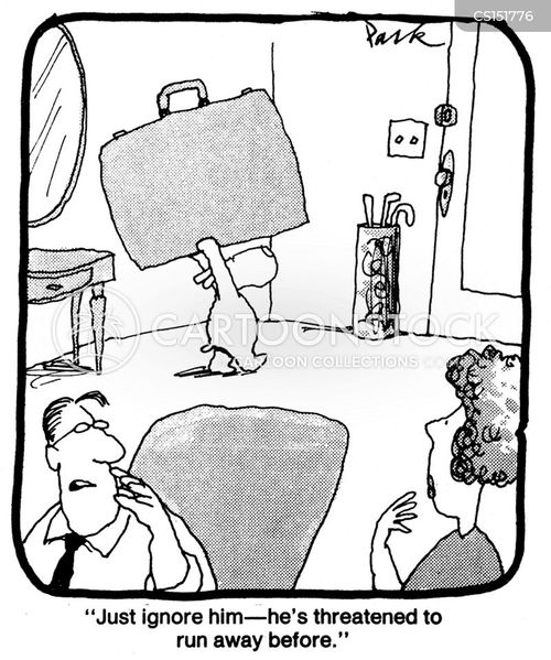 Leaves Home Cartoons and Comics - funny pictures from CartoonStock