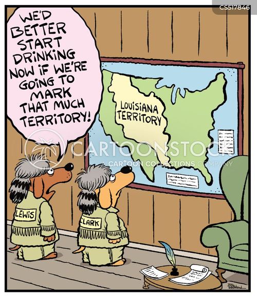 Lewis And Clark Cartoons and Comics - funny pictures from CartoonStock