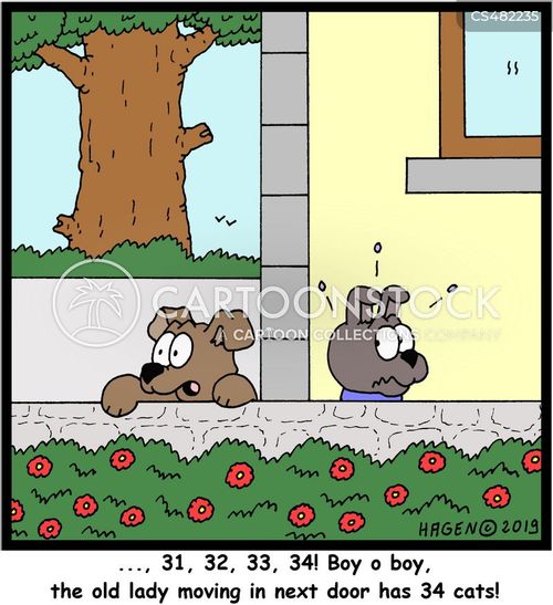 Crazy Cat Lady Cartoons and Comics - funny pictures from CartoonStock