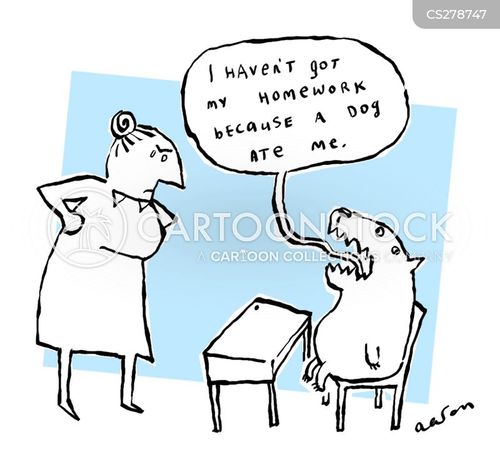 Homeworks Cartoons and Comics - funny pictures from CartoonStock