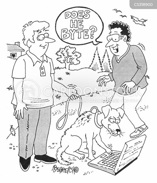Bytes Cartoons and Comics - funny pictures from CartoonStock