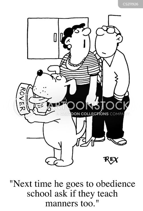 Obedience Class Cartoons and Comics - funny pictures from CartoonStock