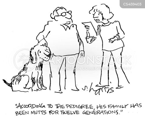 Pedigree Cartoons and Comics - funny pictures from CartoonStock