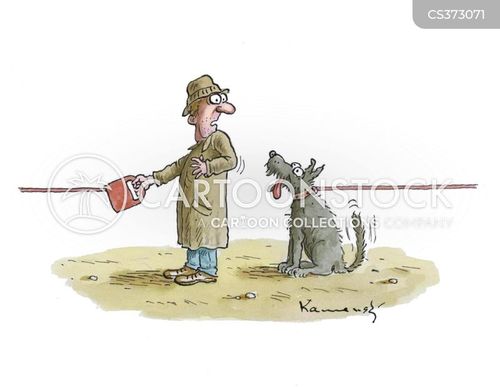 Dog Lead Cartoons and Comics - funny pictures from CartoonStock