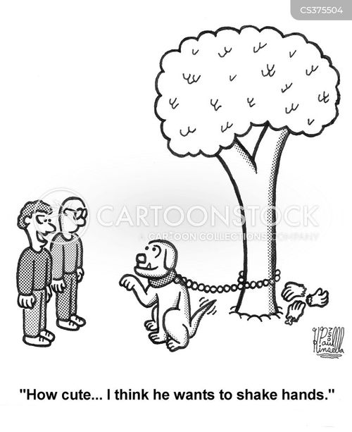 Shaking Hands Cartoons and Comics - funny pictures from CartoonStock