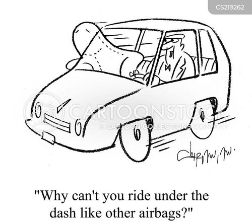 Air-bag Cartoons and Comics - funny pictures from CartoonStock