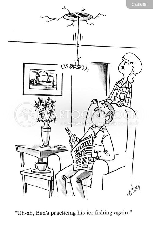 Fishing Practice Cartoons and Comics - funny pictures from CartoonStock