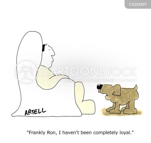 Honest Loyalty Cartoons and Comics - funny pictures from CartoonStock