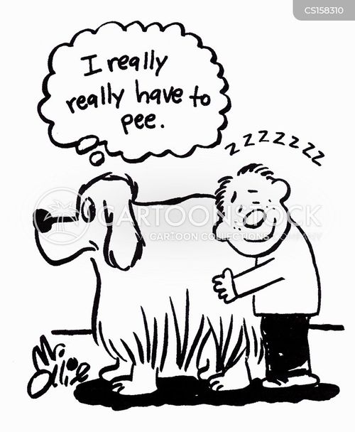 Pet Pee Cartoons and Comics - funny pictures from CartoonStock