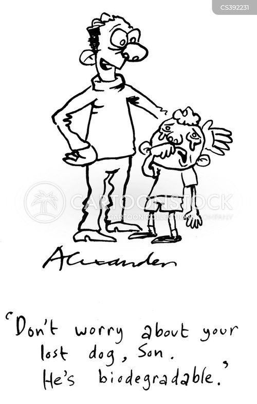 Lost Dogs Cartoons and Comics - funny pictures from CartoonStock