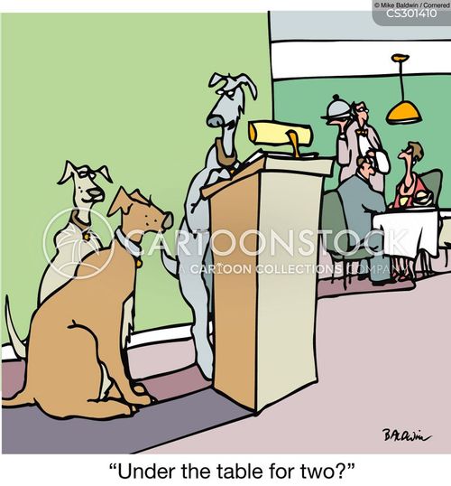 Under The Table Cartoons and Comics - funny pictures from CartoonStock