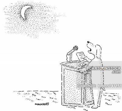 Public Speaking Cartoons and Comics - funny pictures from CartoonStock