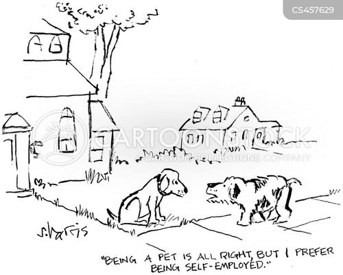 Stray Dog Cartoons and Comics - funny pictures from CartoonStock