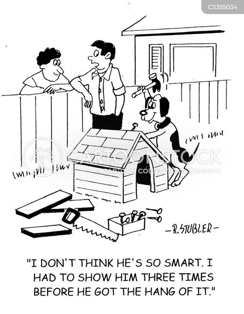 Intelligent Dog Cartoons and Comics - funny pictures from CartoonStock