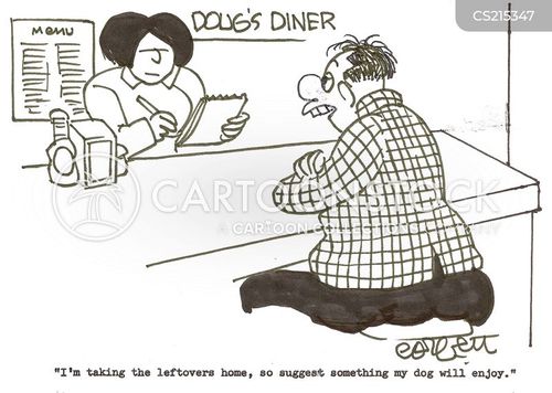 Eating Leftovers Cartoons and Comics - funny pictures from CartoonStock