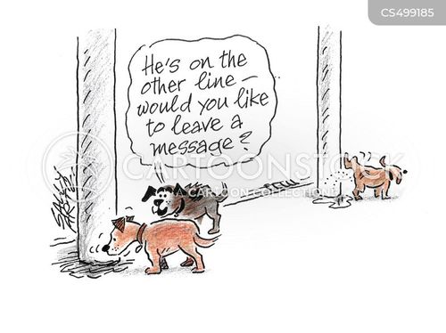 Territory Marking Cartoons and Comics - funny pictures from CartoonStock