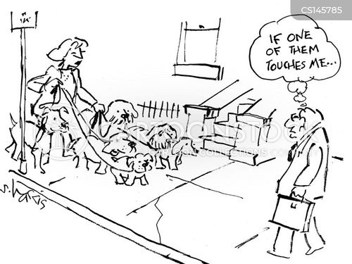 Dog Hater Cartoons and Comics - funny pictures from CartoonStock