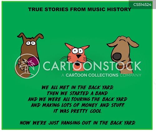 Rock Band Cartoons and Comics - funny pictures from CartoonStock