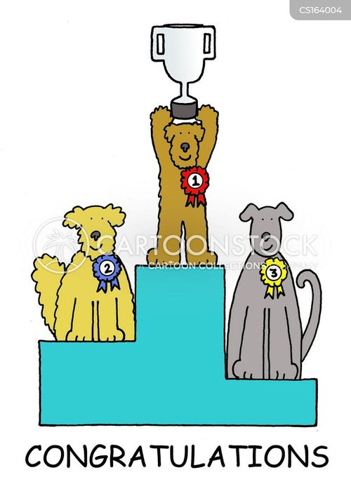 Dogs In Cartoon Contest