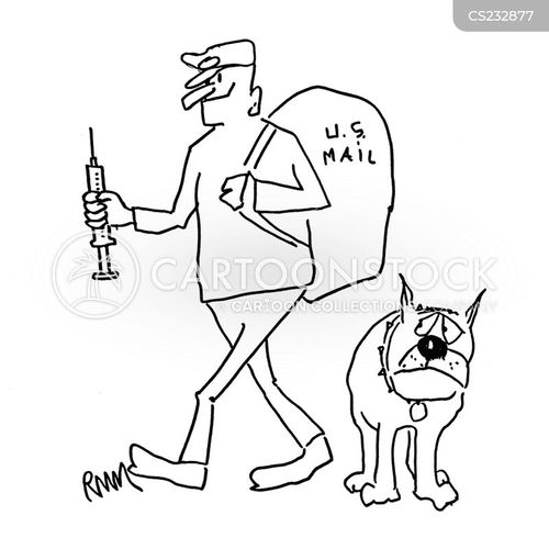 Mail Carrier Cartoons and Comics - funny pictures from CartoonStock