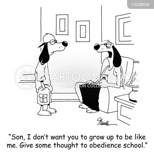 Dog Schooling Cartoons and Comics - funny pictures from CartoonStock