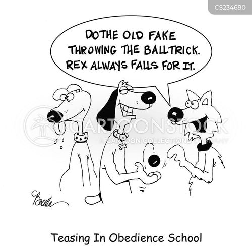 Dog Obedience School Cartoons and Comics - funny pictures from CartoonStock