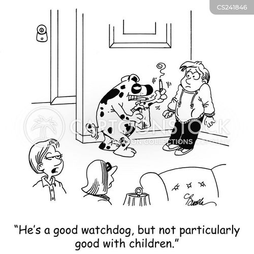 Cynophobia Cartoons and Comics - funny pictures from CartoonStock