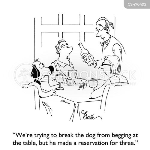 Table Reservation Cartoons and Comics - funny pictures from CartoonStock