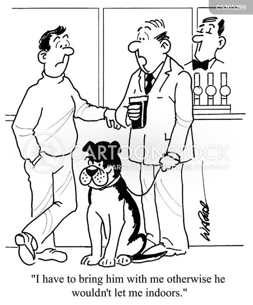 Vicious Dog Cartoons and Comics - funny pictures from CartoonStock