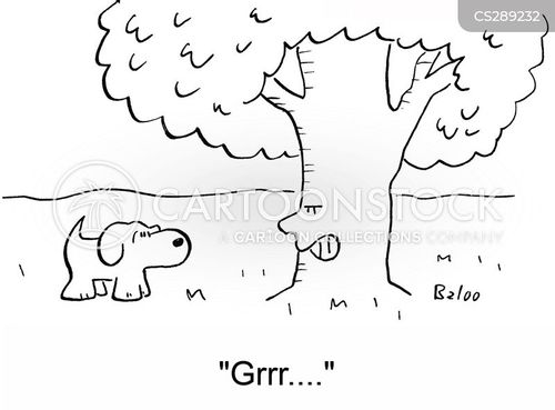 Dog Scent Marking Cartoons and Comics - funny pictures from CartoonStock