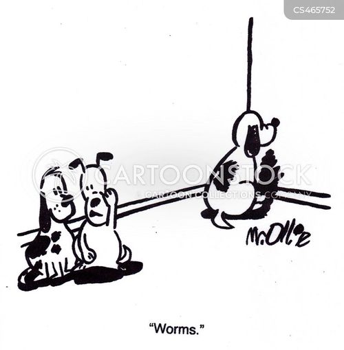 Worm Infestation Cartoons and Comics - funny pictures from CartoonStock