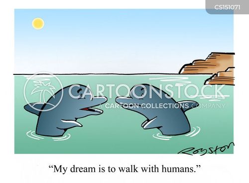 Swimming With Dolphins Cartoons and Comics - funny pictures from ...