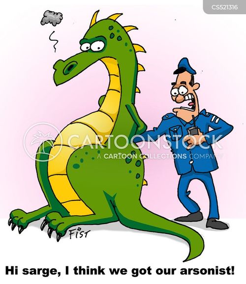 Pyromania Cartoons and Comics - funny pictures from CartoonStock