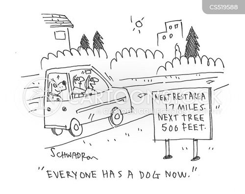 Rest Area Cartoons and Comics - funny pictures from CartoonStock